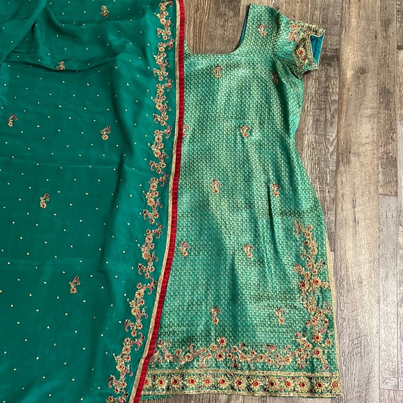 Salwars | Brocade Salwar Suit | Poshmark